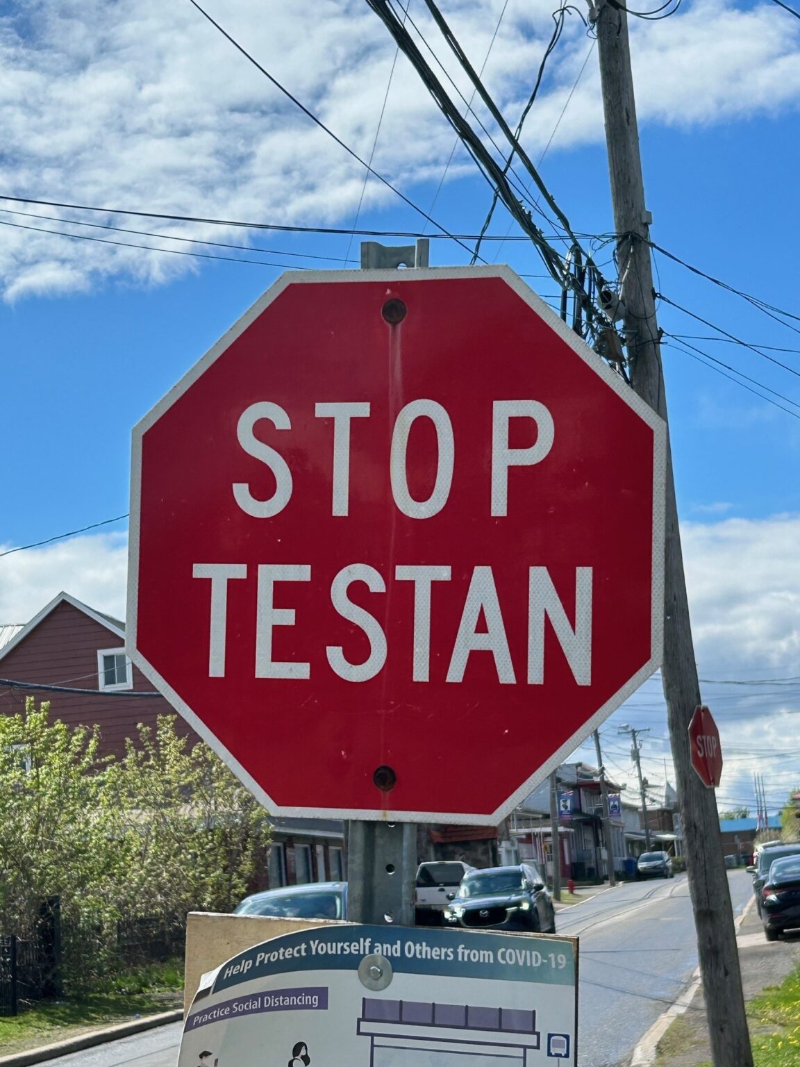 New Stop signs to be installed on McComber road and New Development ...